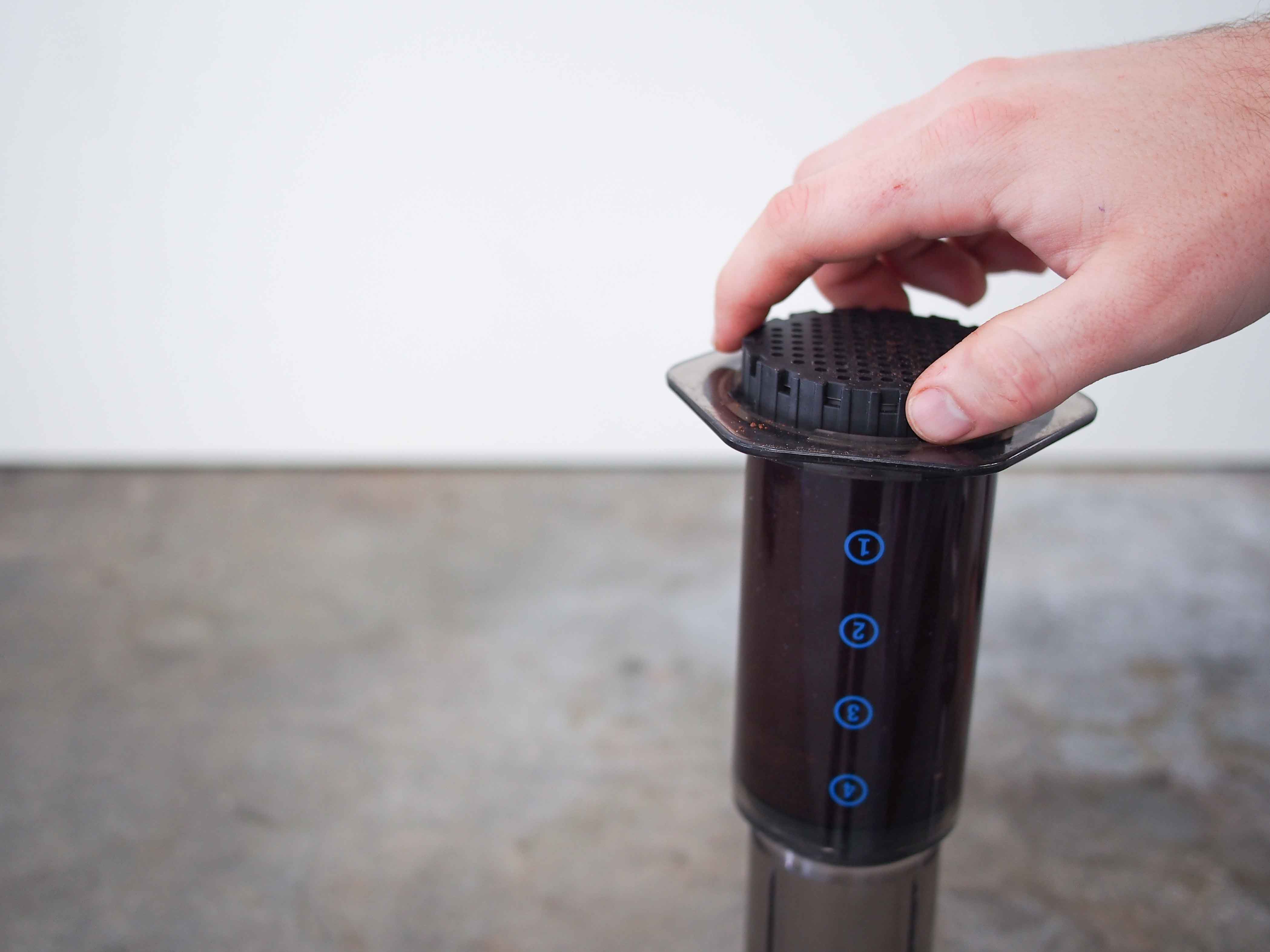 How to brew Inverted Aeropress - Sample Coffee Roasters