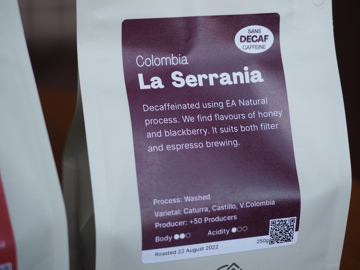 Redesigning our bean bag labels for clarity and expression - Sample Coffee