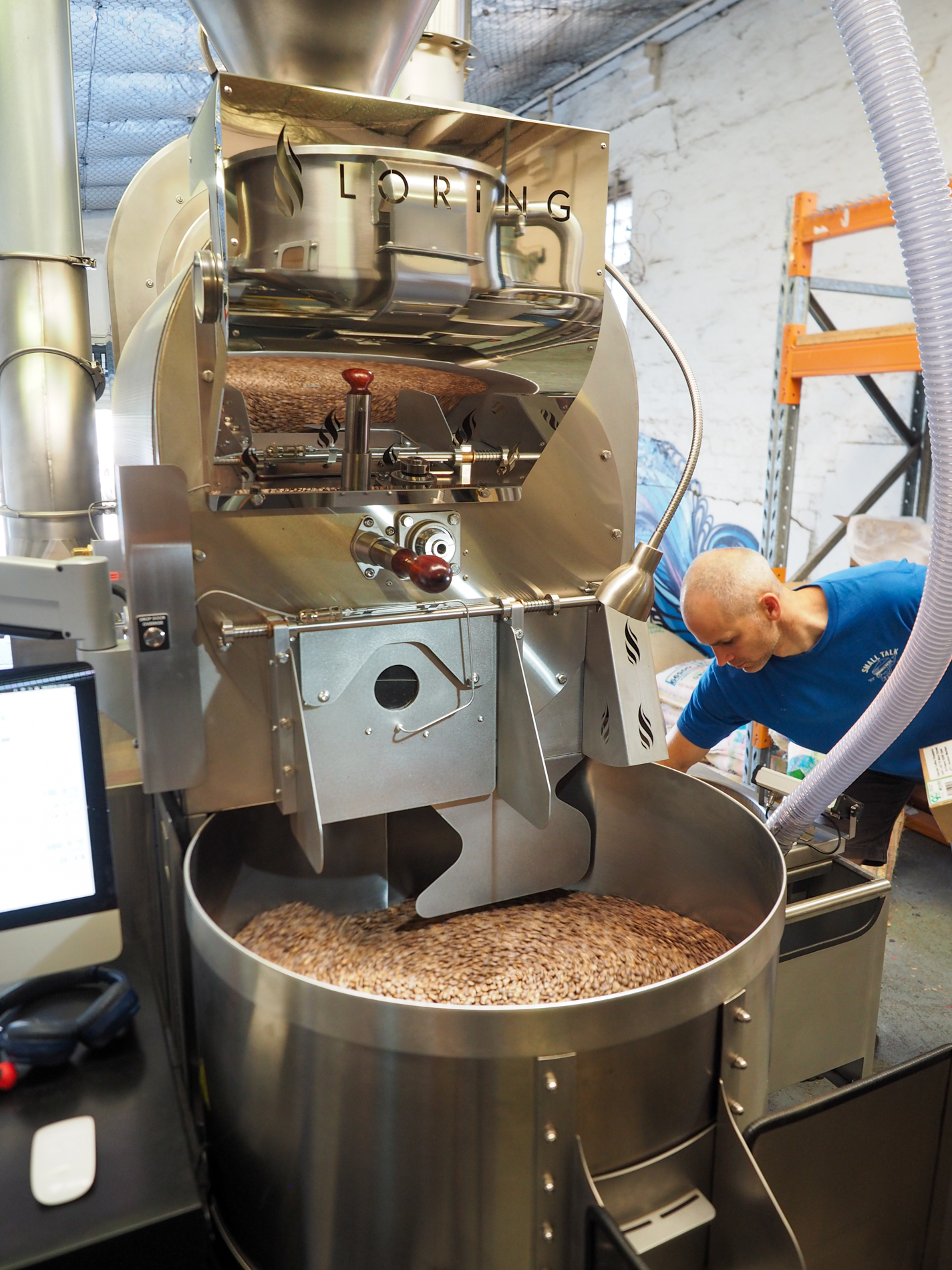 Introducing our new Loring S35 Kestrel coffee roaster! - Sample Coffee