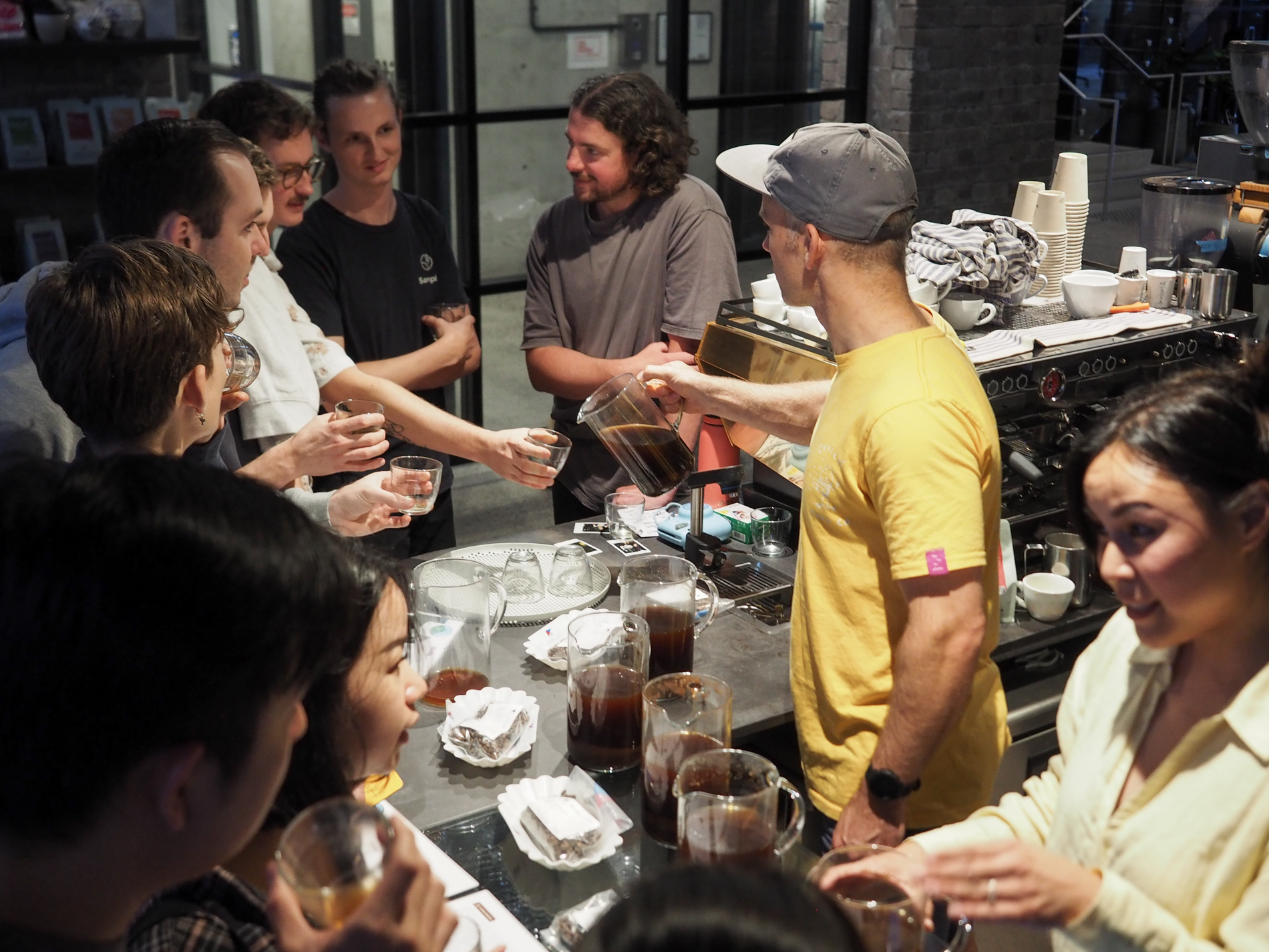 Events, workshops and meetups - Sample Coffee